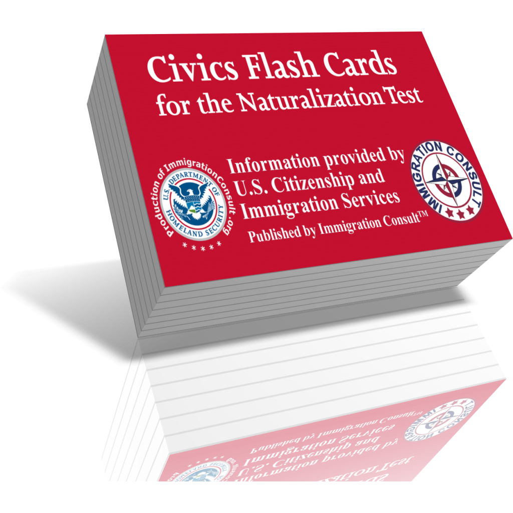 civics test flash cards | Immigration Consult